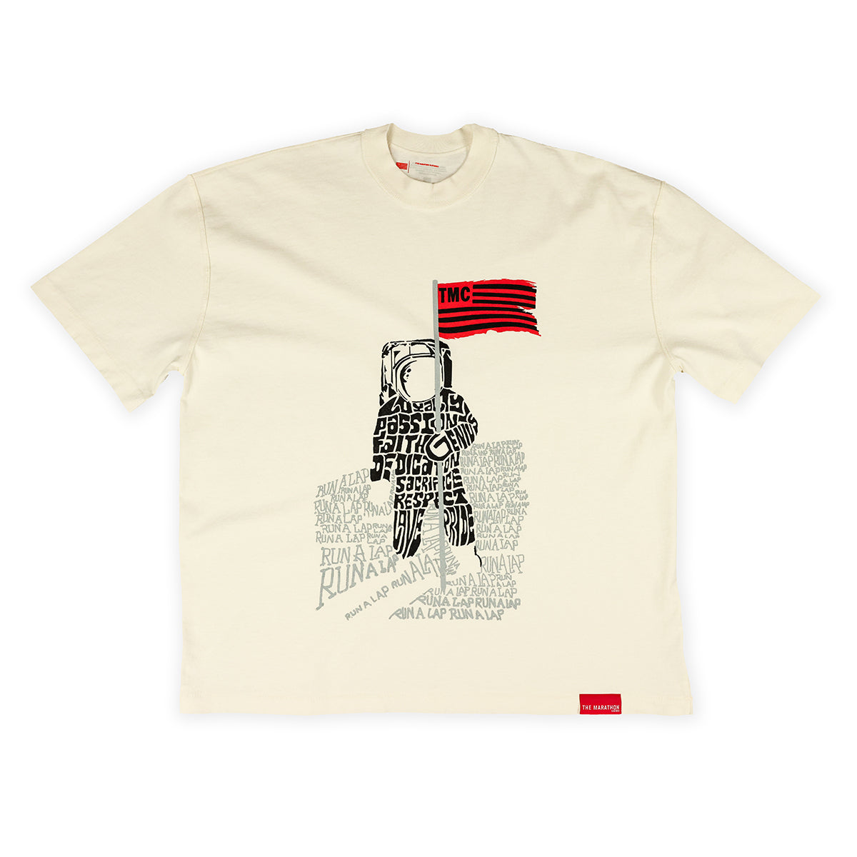 TMC Moon Man T-Shirt - White – The Marathon Clothing