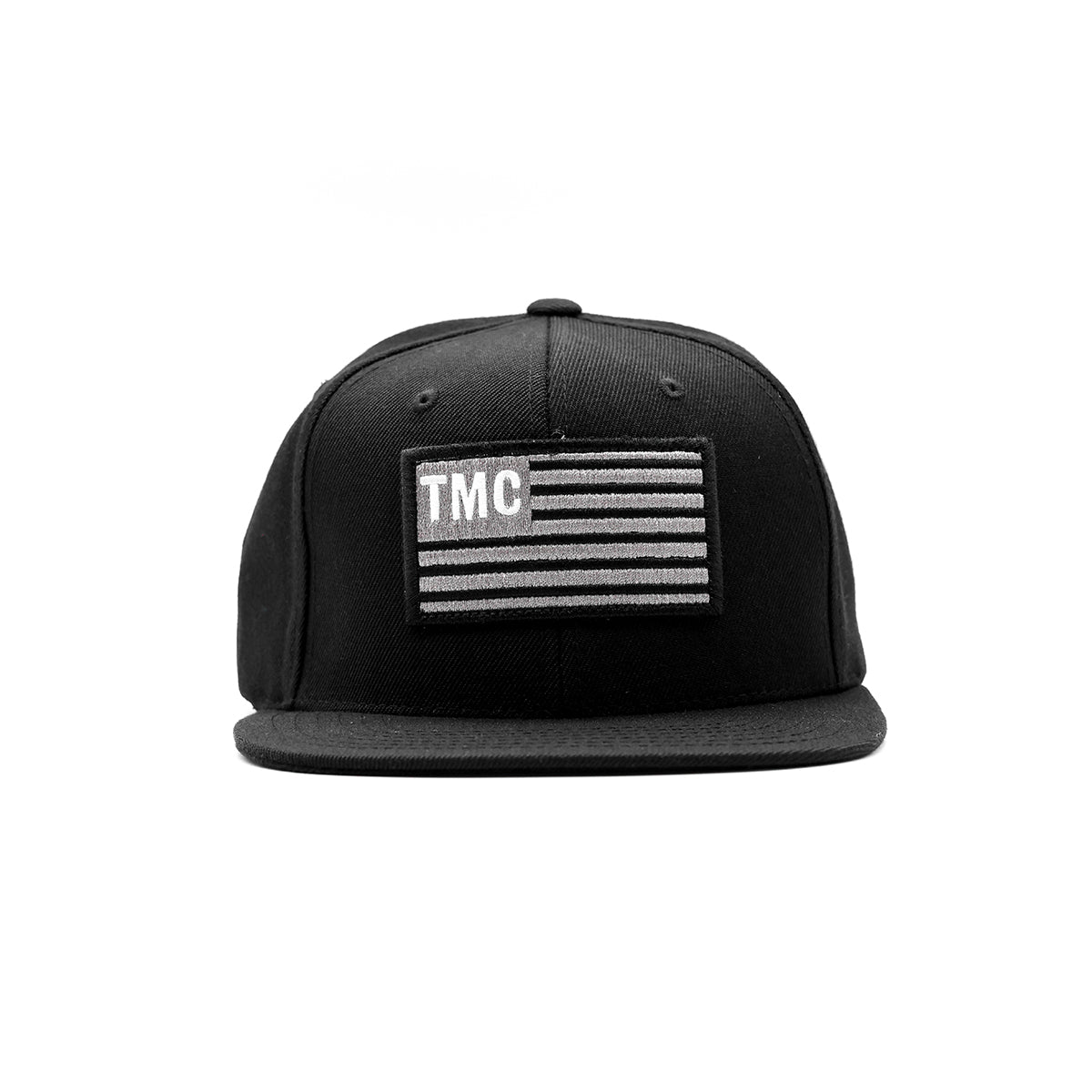 TMC Flag Patch Limited Edition Snapback - Black/White – The Marathon ...