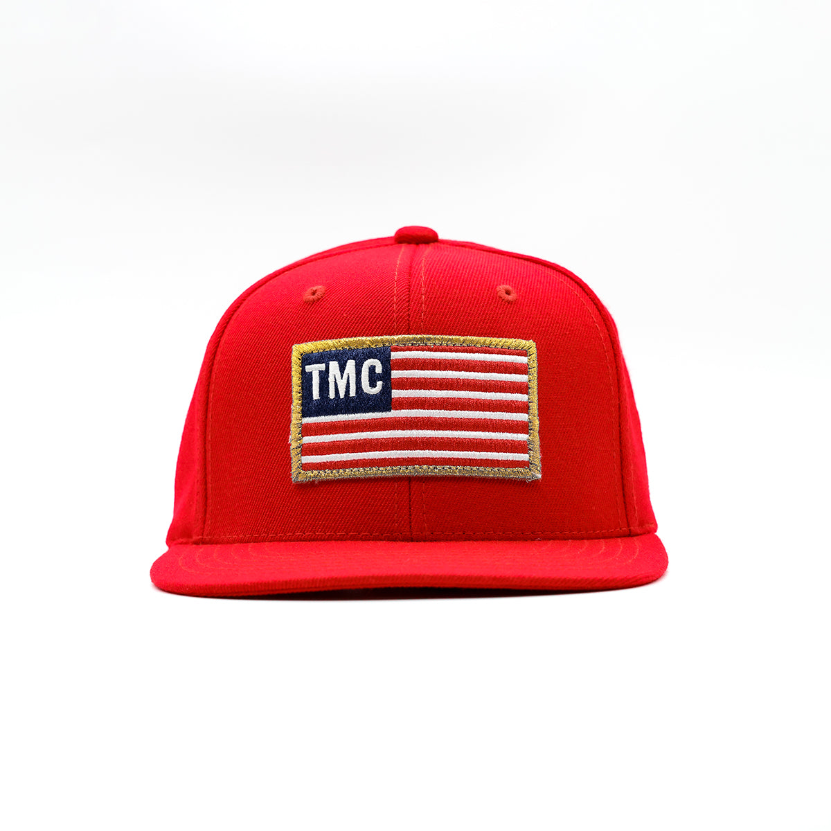 TMC Flag Patch Limited Edition Snapback - Red/Red/White – The Marathon ...