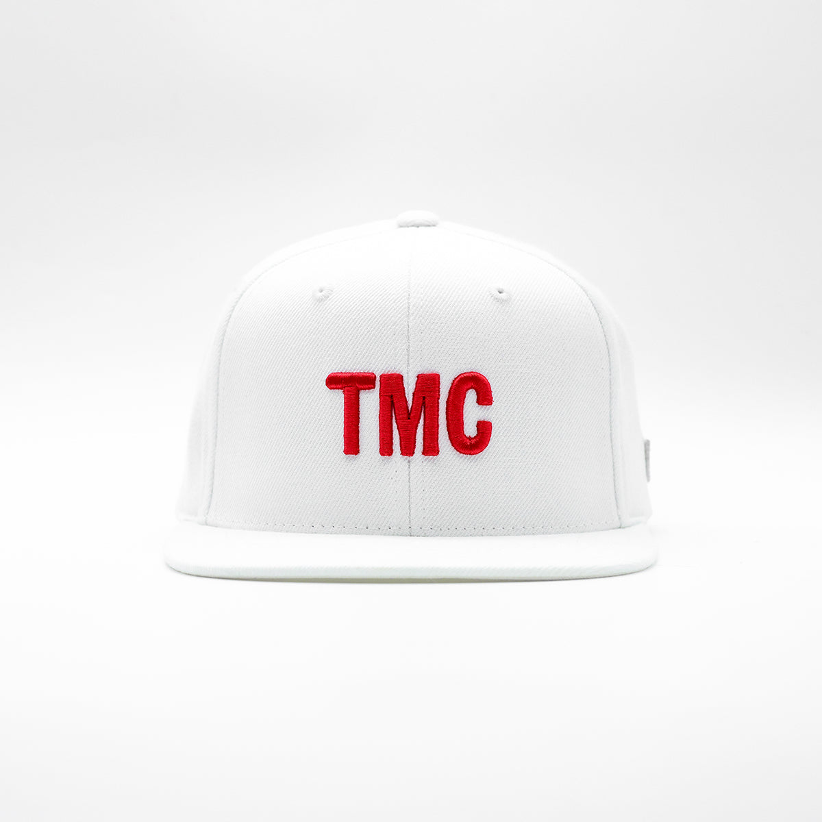 TMC Limited Edition Snapback - White/Red – The Marathon Clothing