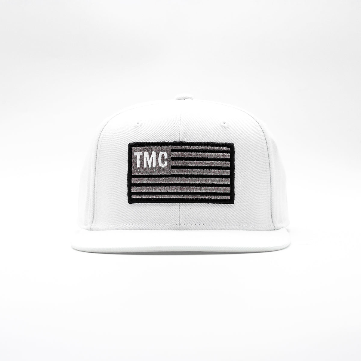 TMC Flag Patch Limited Edition Snapback - White/Black – The Marathon ...