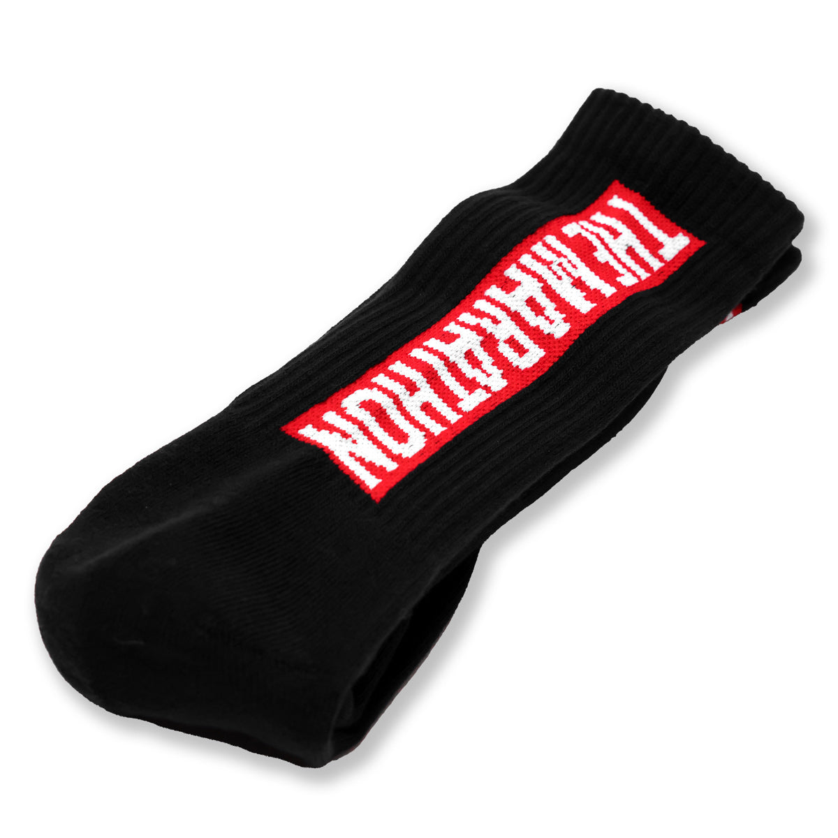 Marathon Bar Sock - Black/Red – The Marathon Clothing