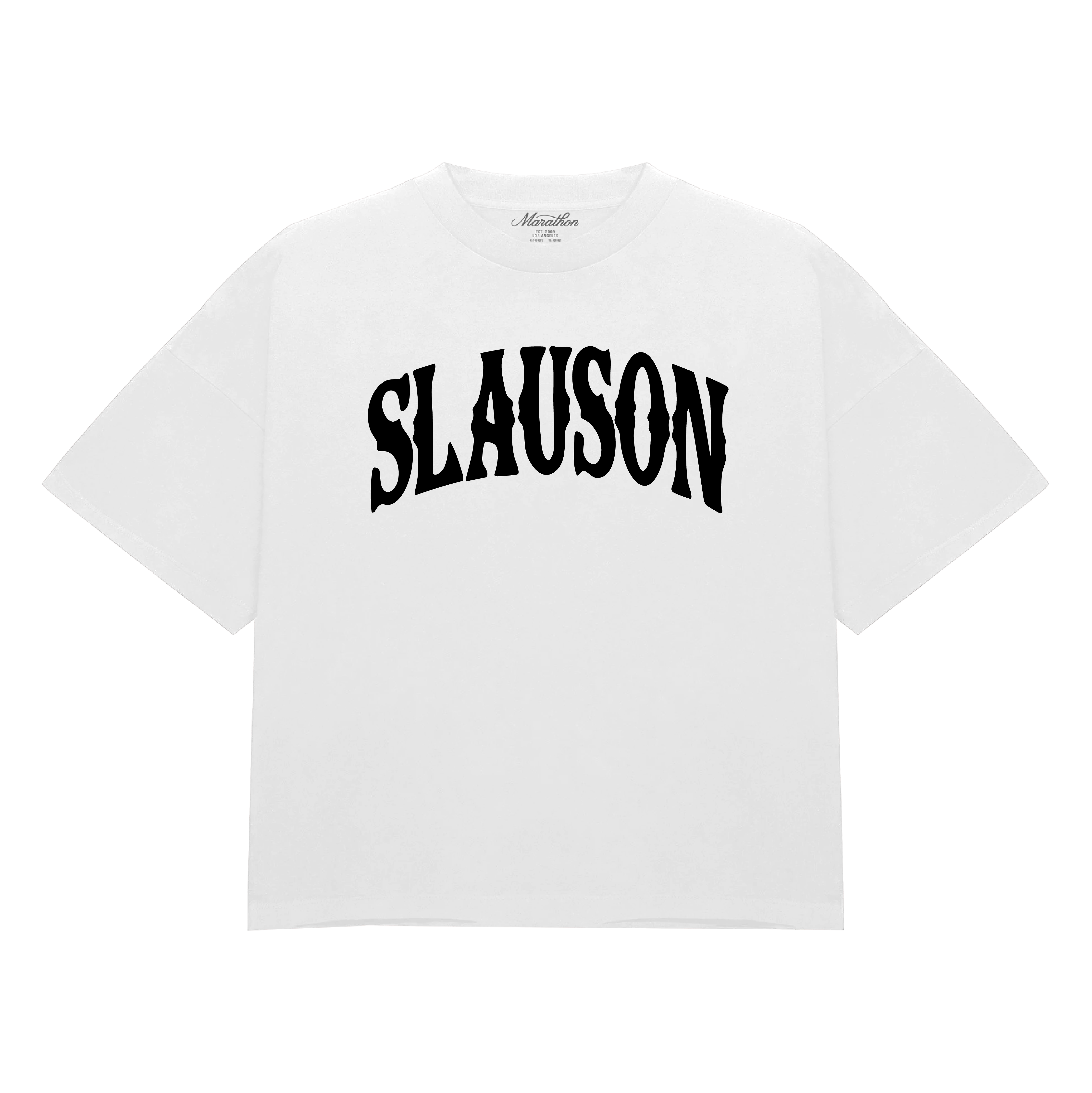Slauson Vintage Arch T-Shirt - White – The Marathon Clothing