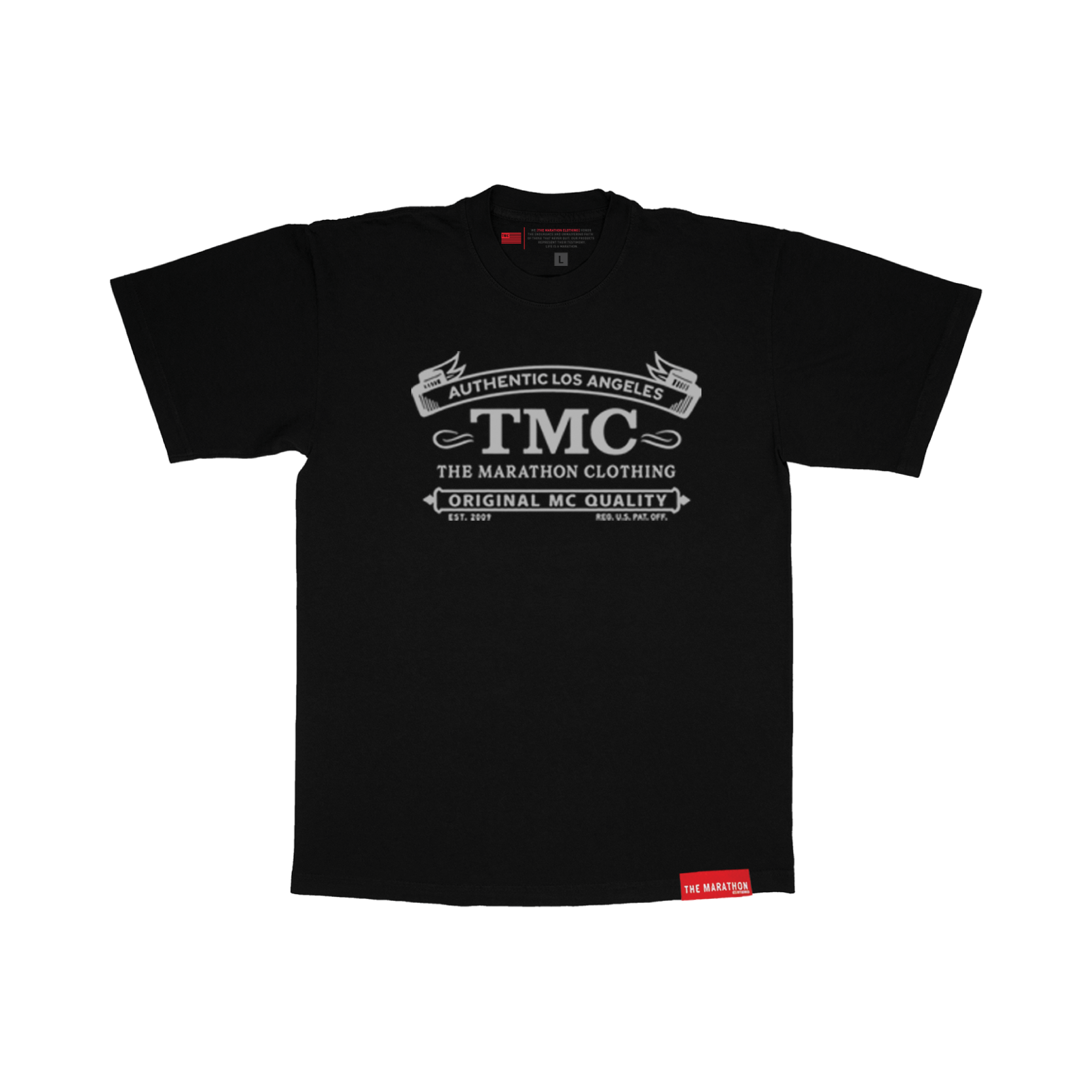 TMC MC Quality T-Shirt - Black – The Marathon Clothing