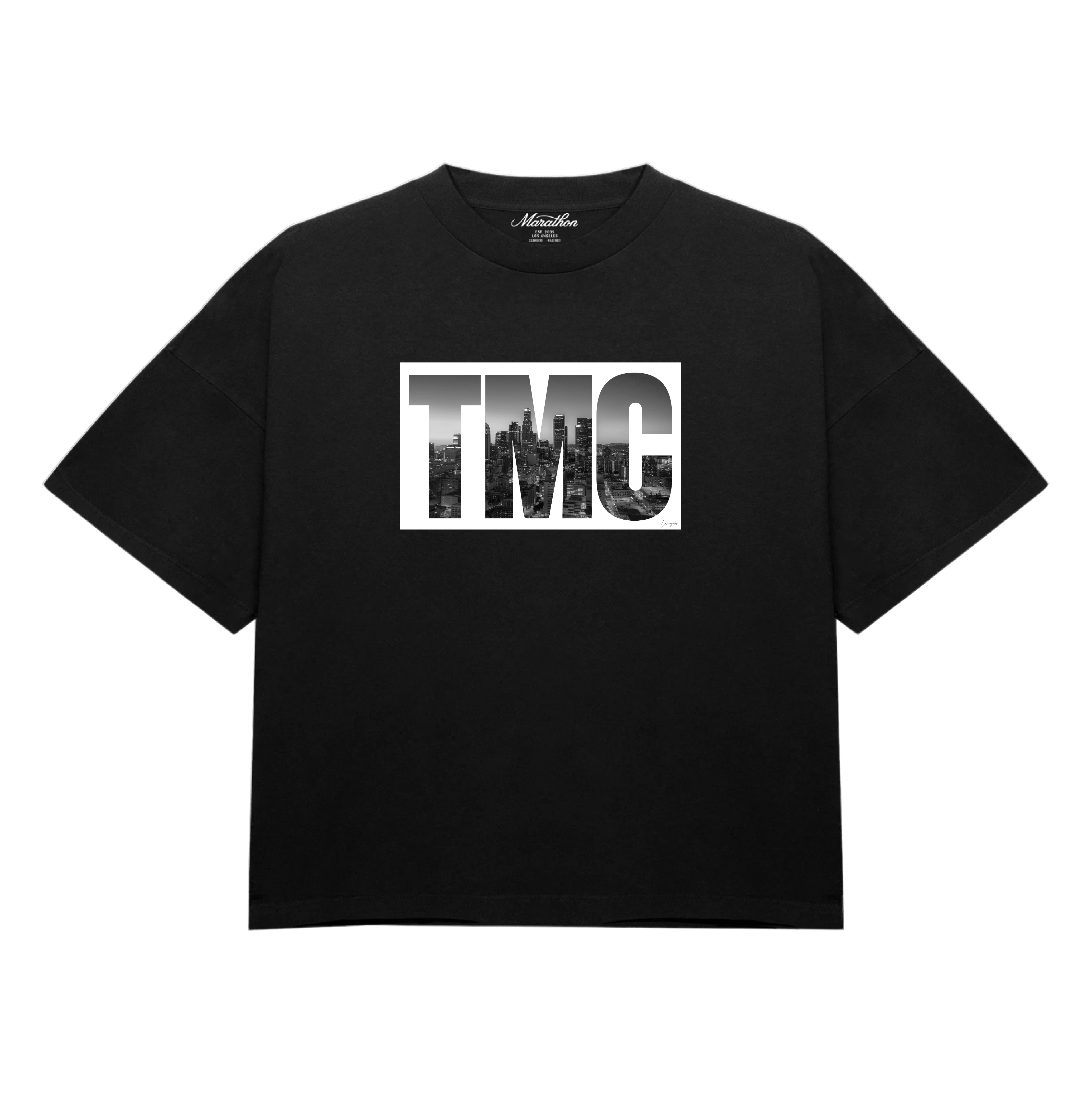 TMC View T-Shirt - Black – The Marathon Clothing