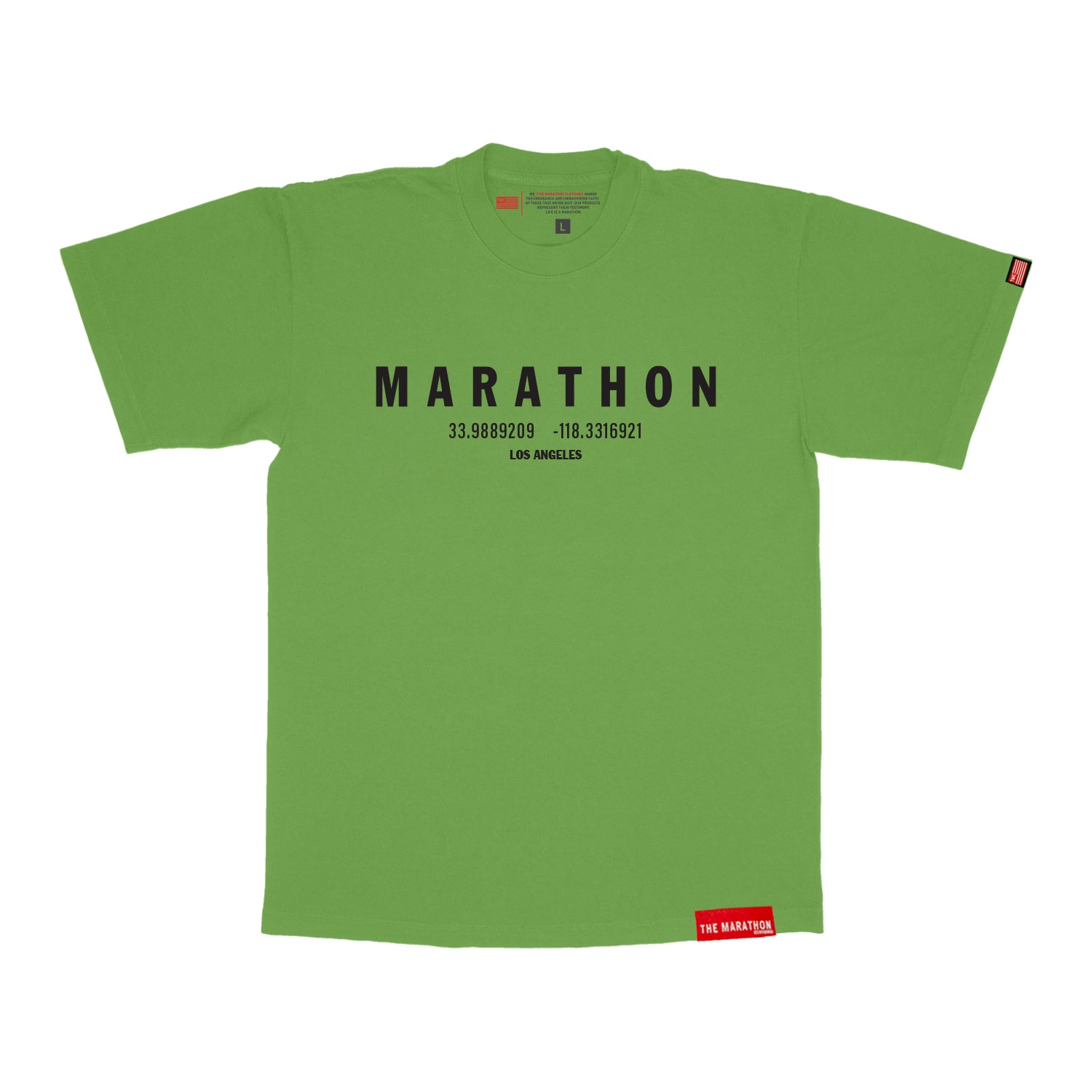 Marathon Foundation “Christmas Collection” T-Shirt - Kiwi/Black – The ...