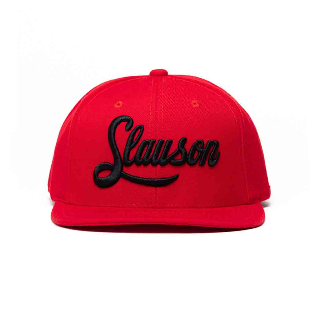 Slauson Limited Edition Snapback - Red/Black – The Marathon Clothing
