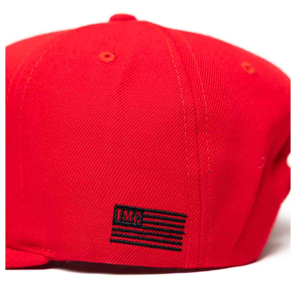 Slauson Limited Edition Snapback - Red/Black – The Marathon Clothing