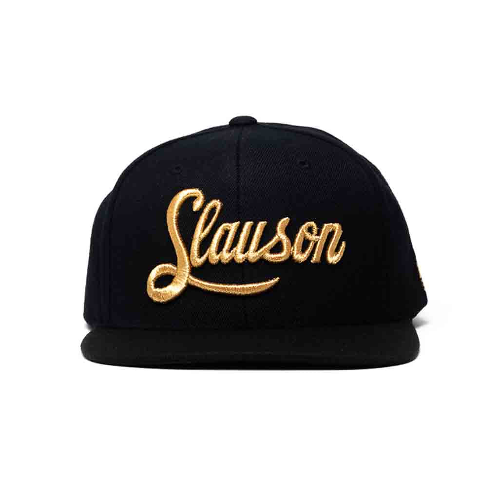 Slauson Limited Edition Snapback - Black/Gold – The Marathon Clothing