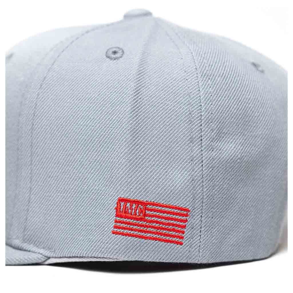 Slauson Limited Edition Snapback - Heather/Red – The Marathon Clothing
