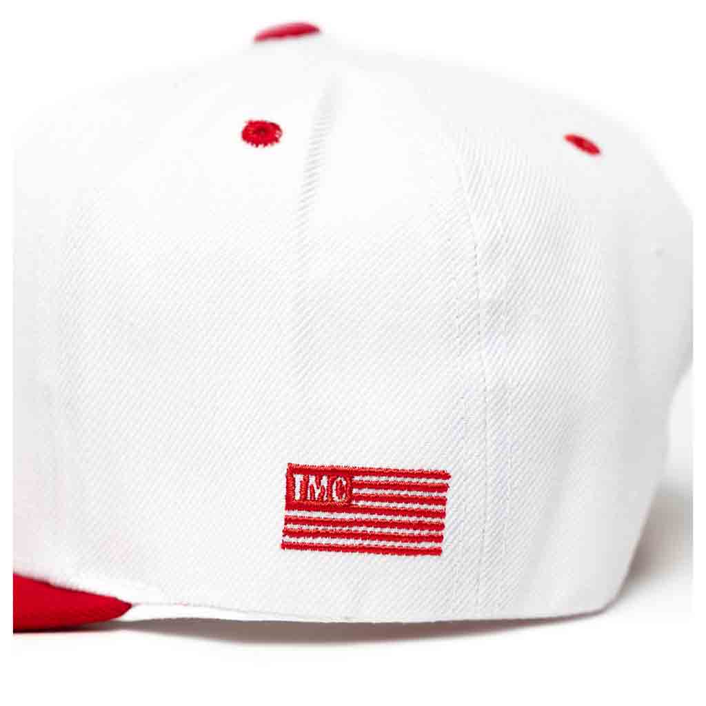 Crenshaw Limited Edition Snapback - White/Red [Two-Tone] – The Marathon ...