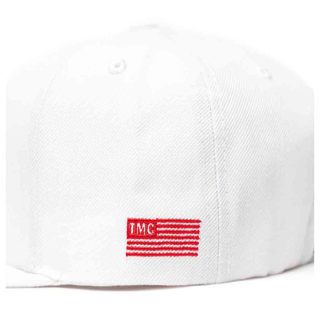 TMC Bar Limited Edition Snapback - White – The Marathon Clothing