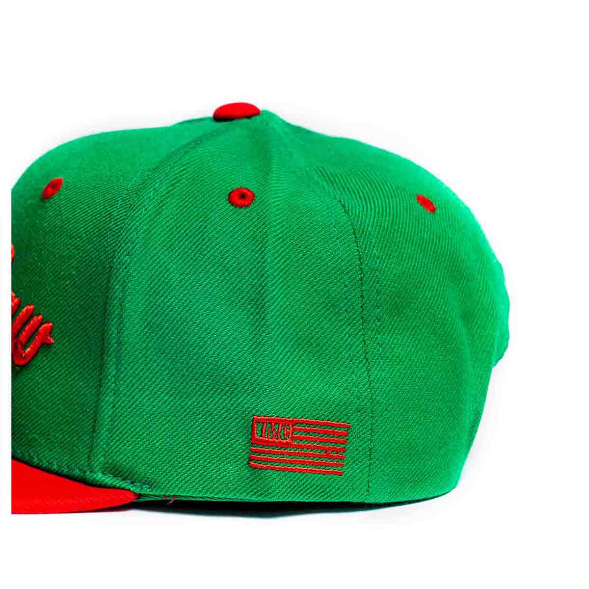 Crenshaw Limited Edition Snapback - Green/Red [Two-Tone] – The Marathon ...