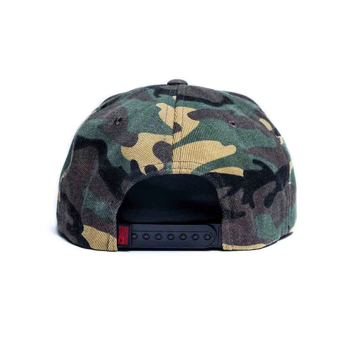 Crenshaw Limited Edition Snapback - Camo/Black – The Marathon Clothing