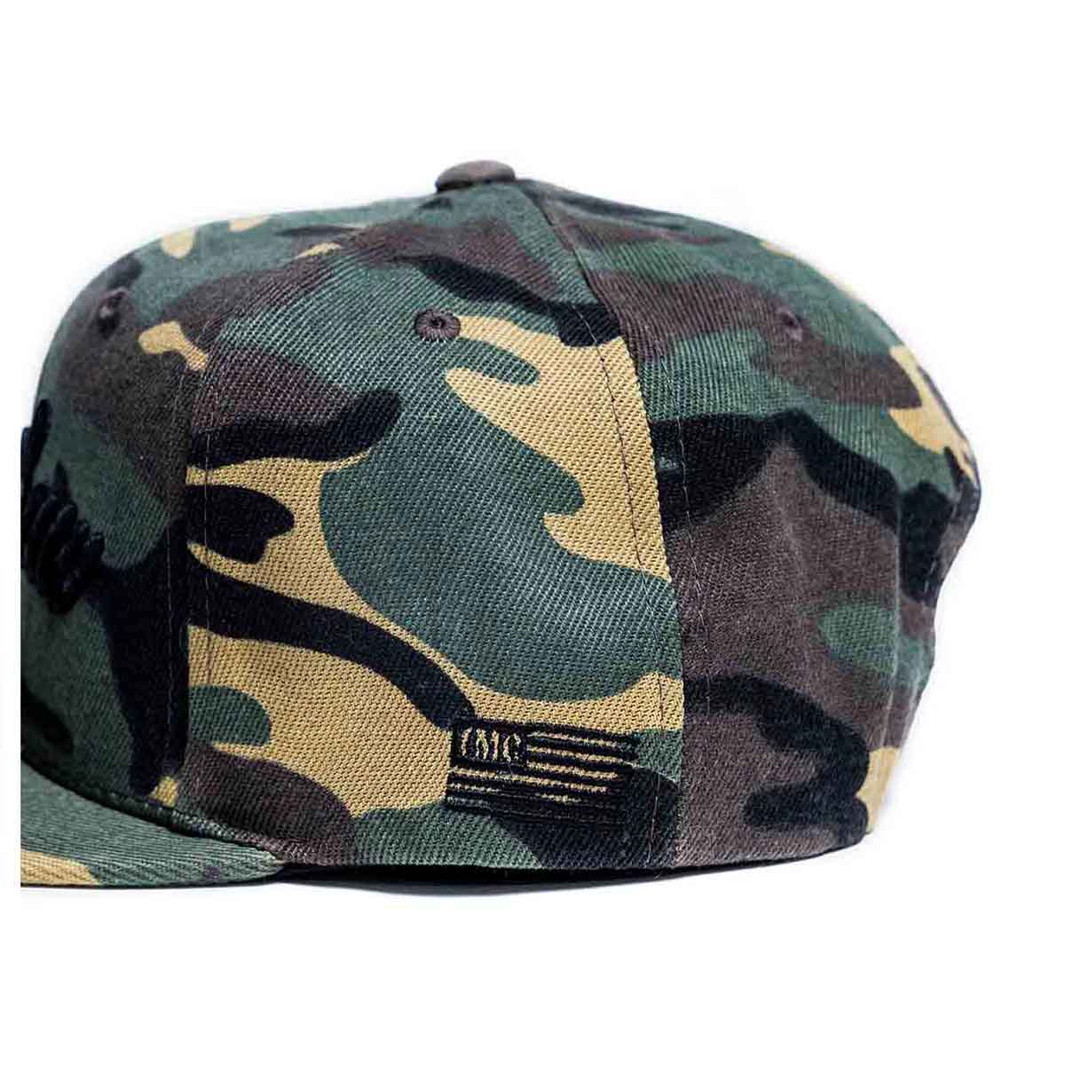 Crenshaw Limited Edition Snapback - Camo/Black – The Marathon Clothing