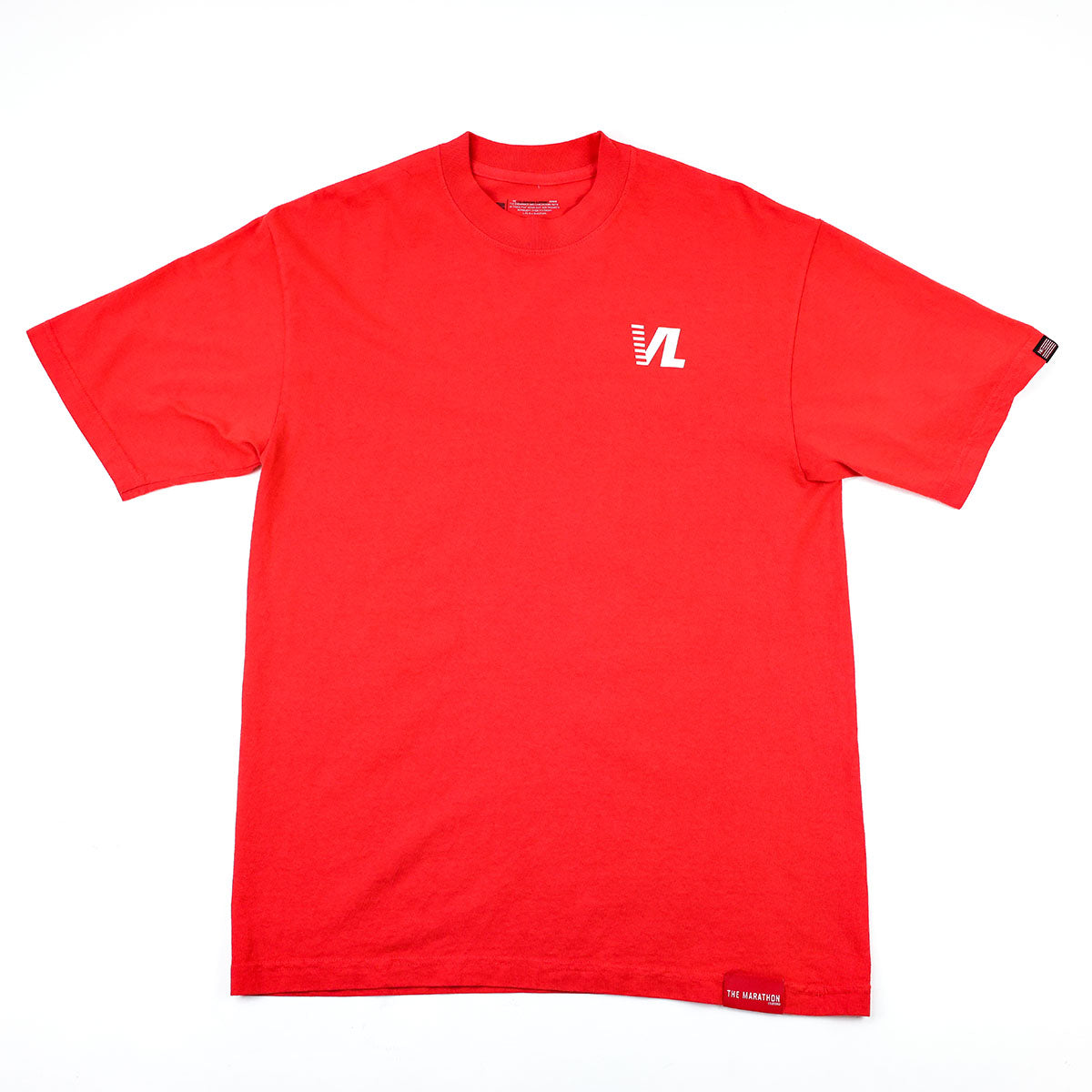 Victory Lap VL T-Shirt - Red/White – The Marathon Clothing