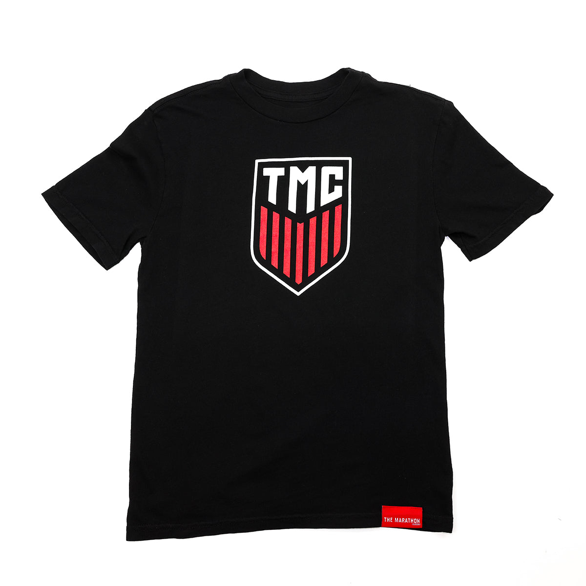 TMC Crest Kid's T-Shirt - Black – The Marathon Clothing