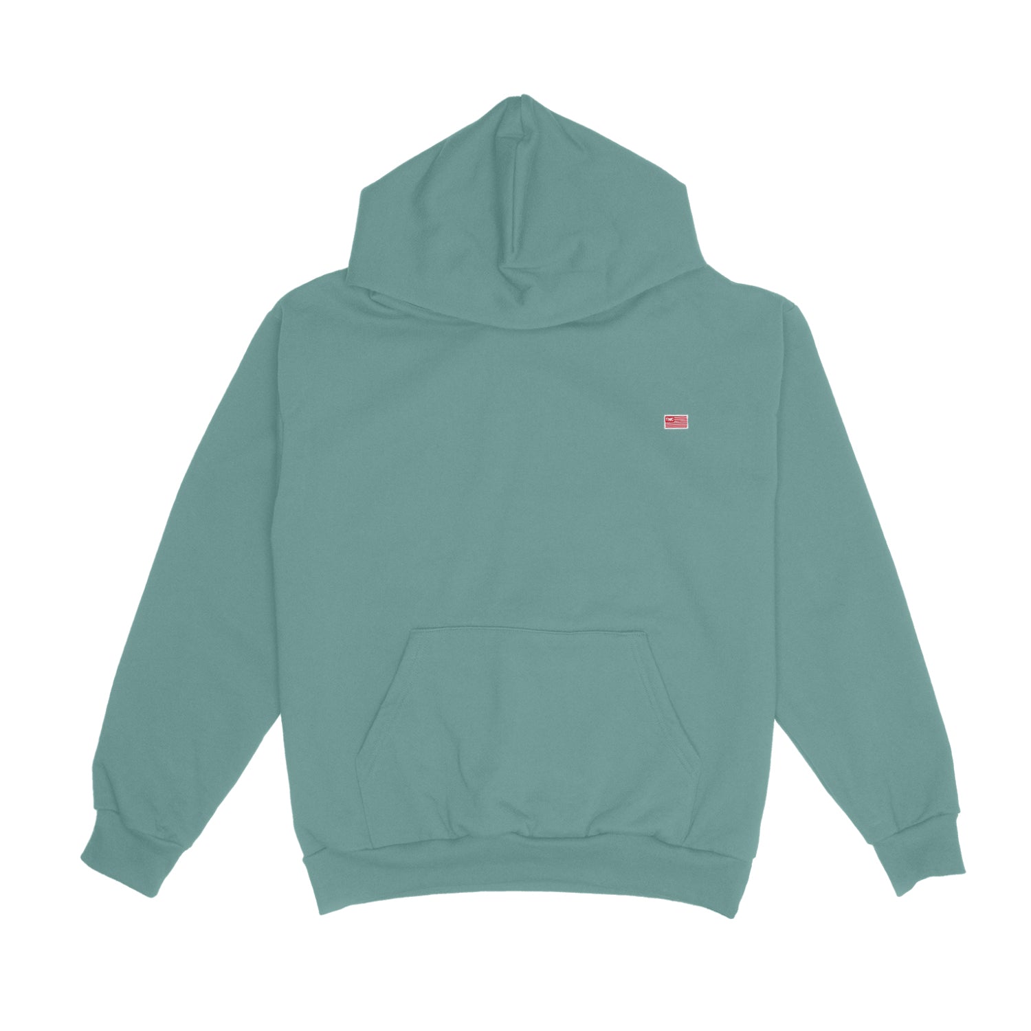 TMC Flag Hoodie - Sage – The Marathon Clothing