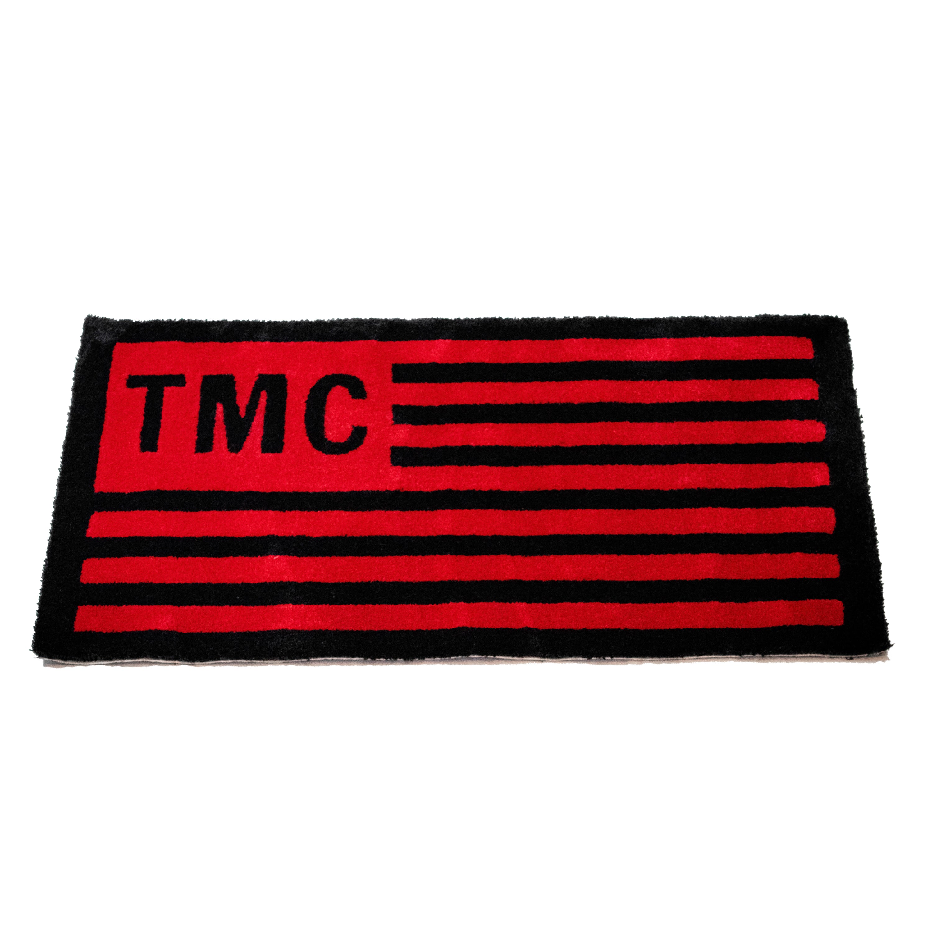 TMC Flag Rug - Black/Red – The Marathon Clothing