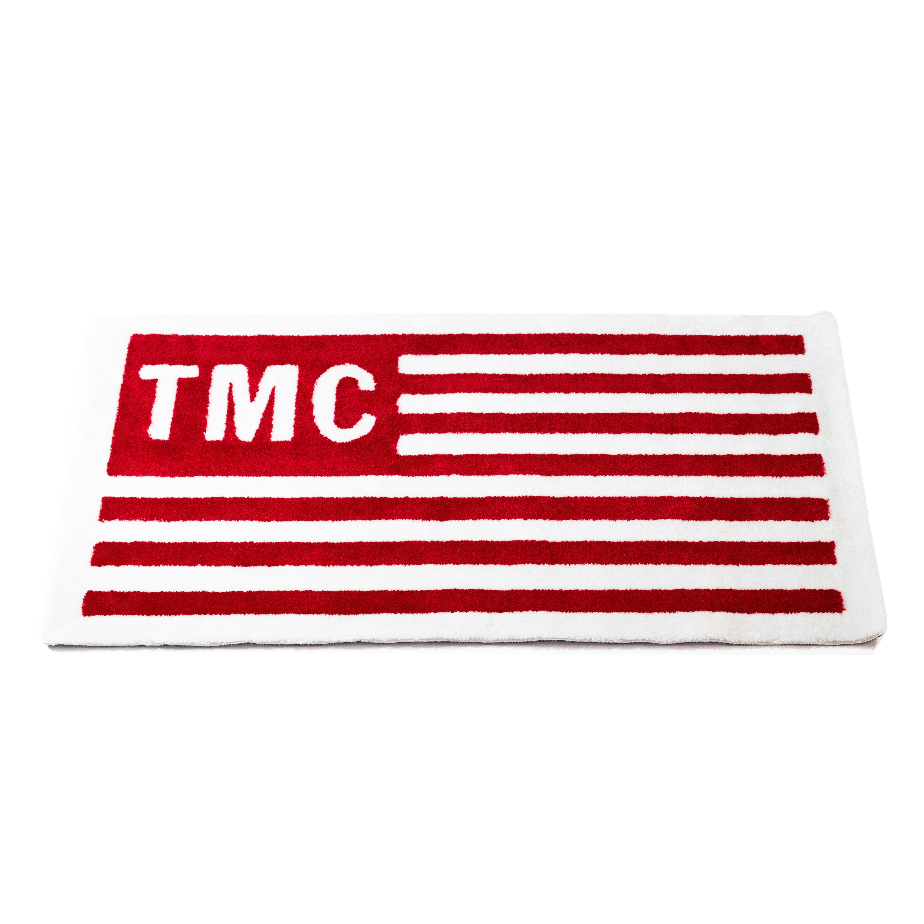 TMC Flag Rug - White/Red – The Marathon Clothing